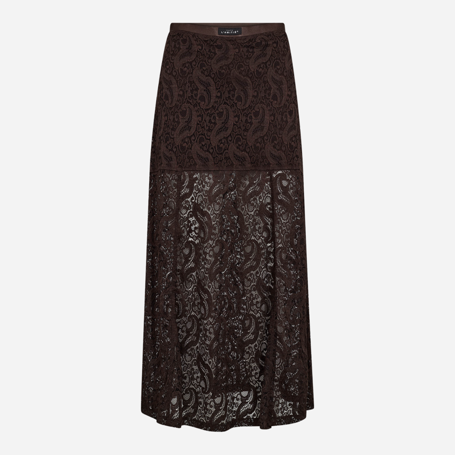 Haute L'Amitié Summer Lace Skirt Mocca – J BY J Fashion