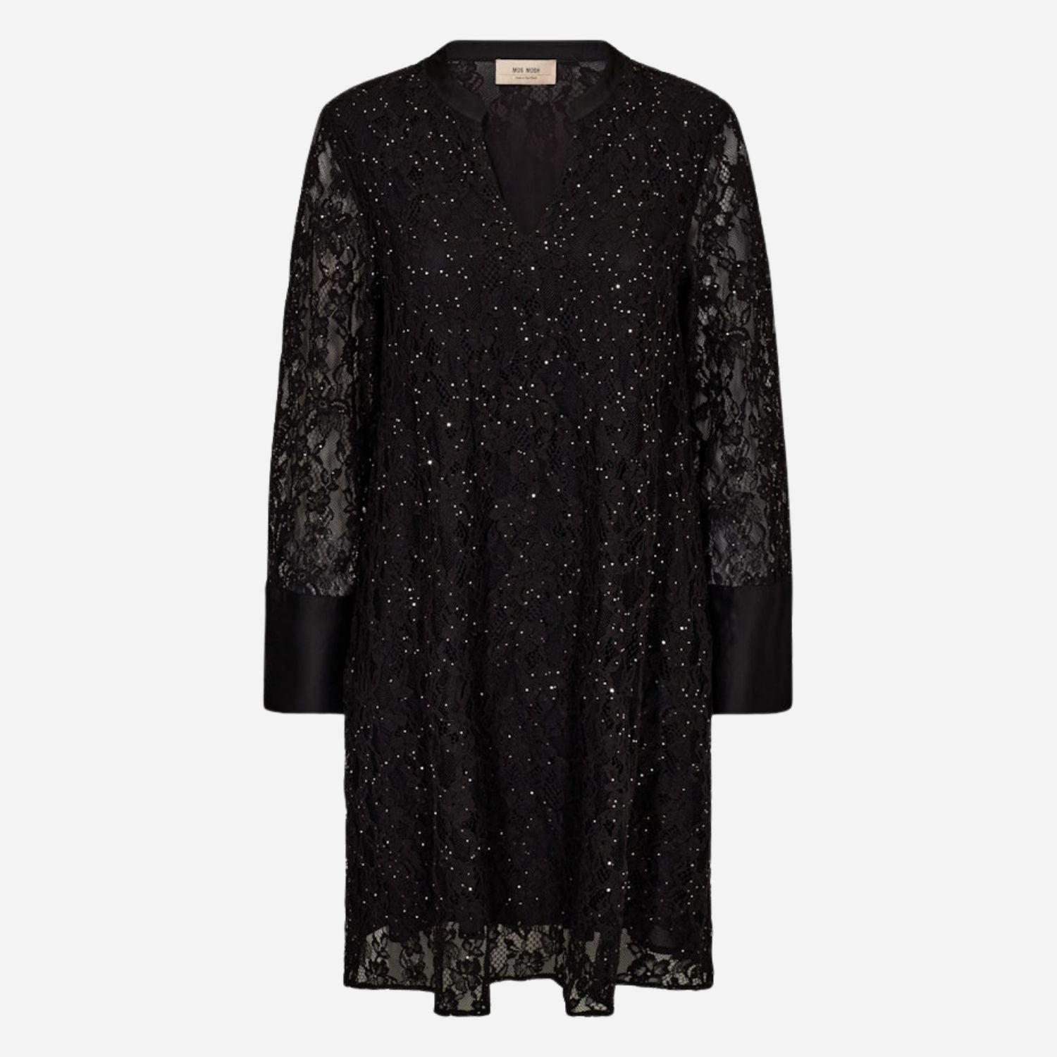 Mos Mosh MMYeni Lace Sequin Dress Black – J BY J Fashion