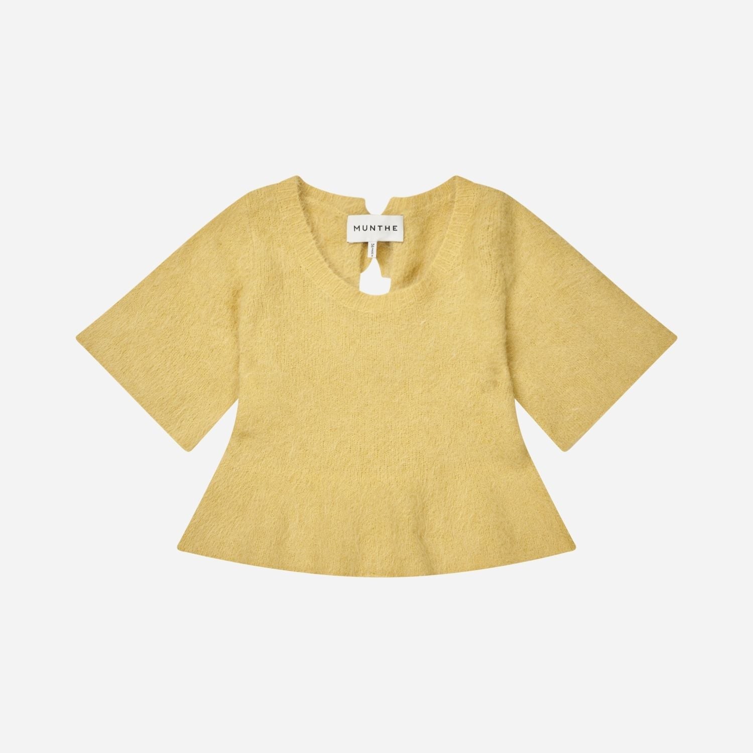 Munthe Rylaline Knit S/S Lemon – J BY J Fashion